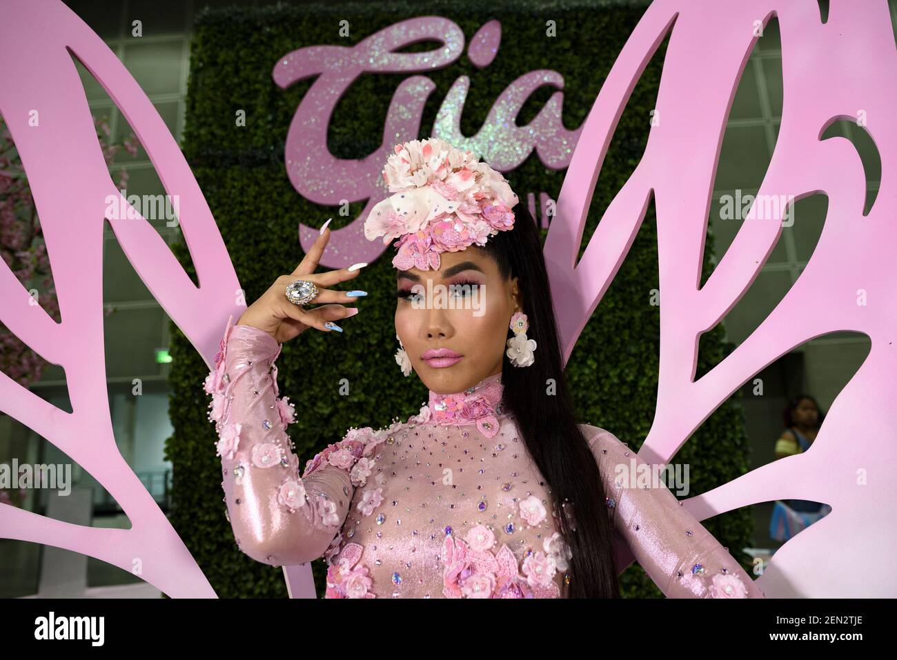 Drag queen Gia Gunn of RuPaul's Drag Race poses for a picture at ...