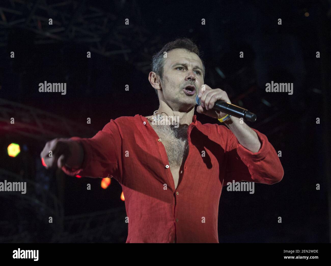 Ukrainian musician and leader of the famous Ukrainian rock-band "Okean ...