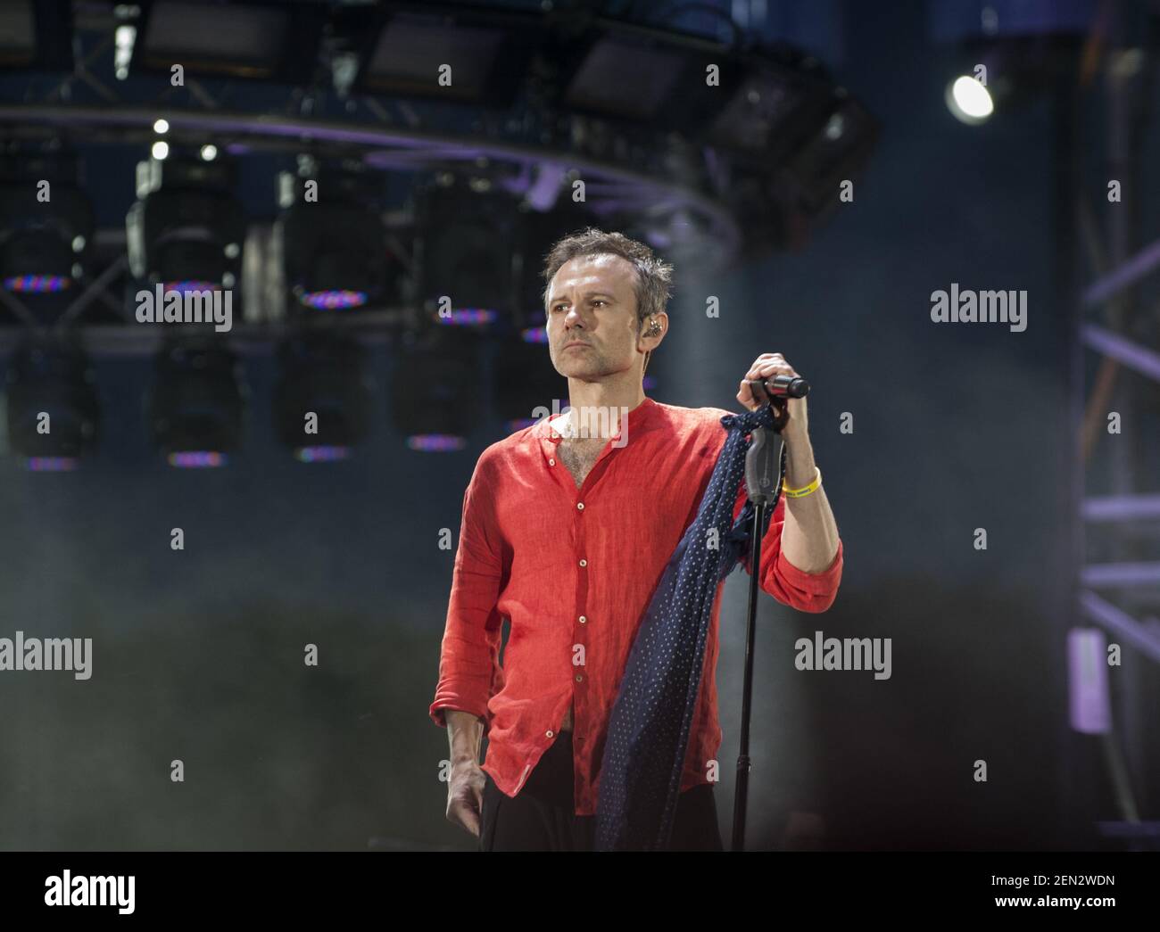 Ukrainian musician and leader of the famous Ukrainian rock-band "Okean ...