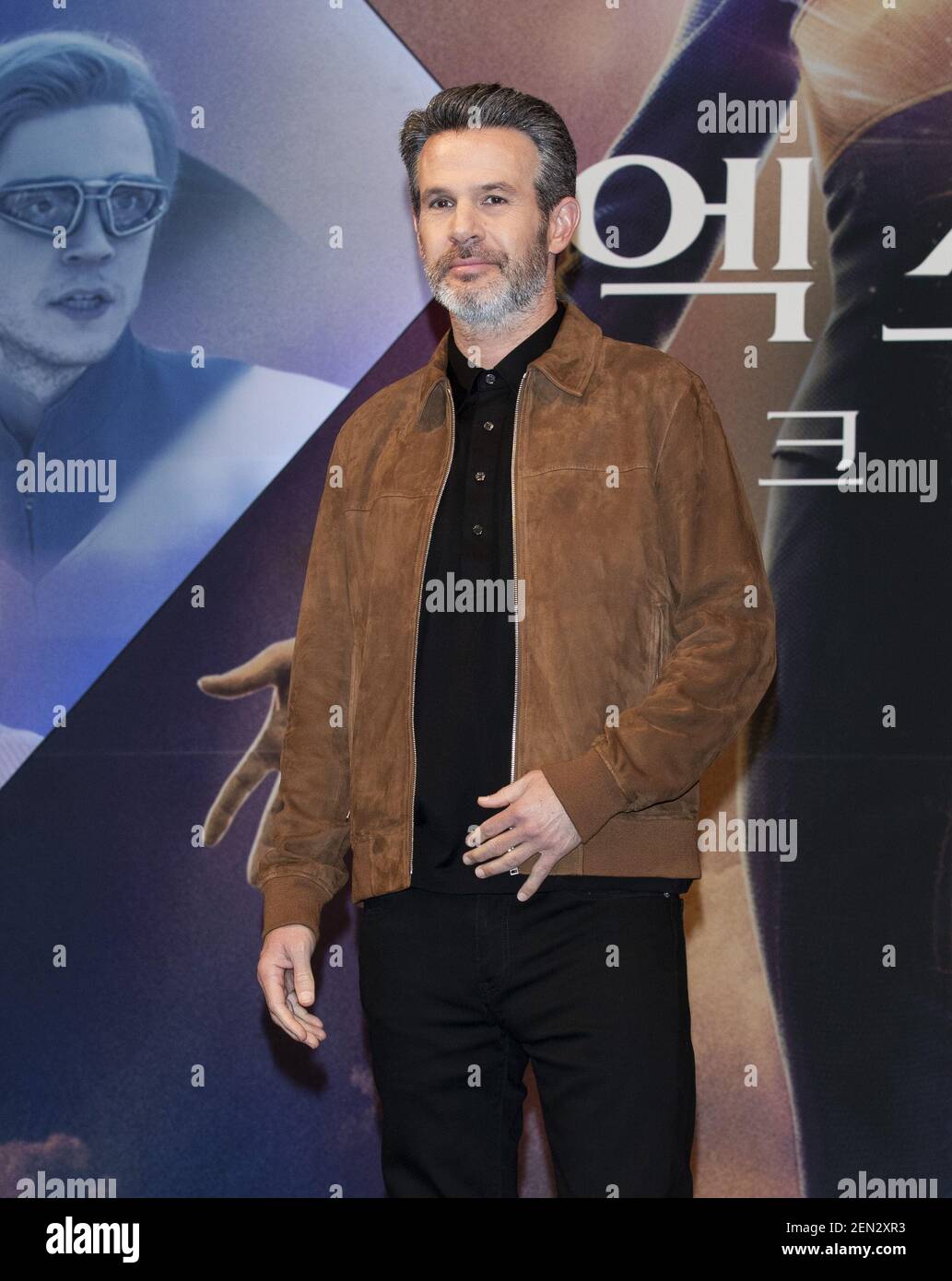 Director Simon Kinberg attends a photo call for the film X-Man: Dark ...