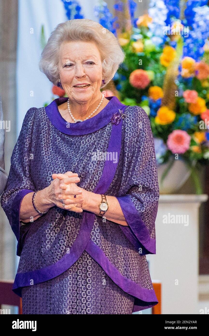 Her Royal Highness Princess Beatrix of the Netherlands attending the ...