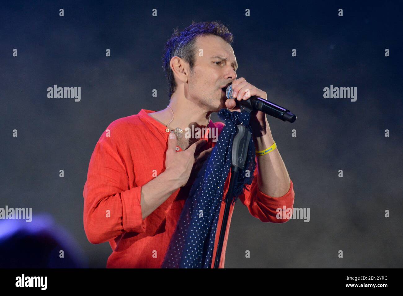 (5/26/2019) Svyatoslav Vakarchuk, the leader of Okean Elzy's group ...