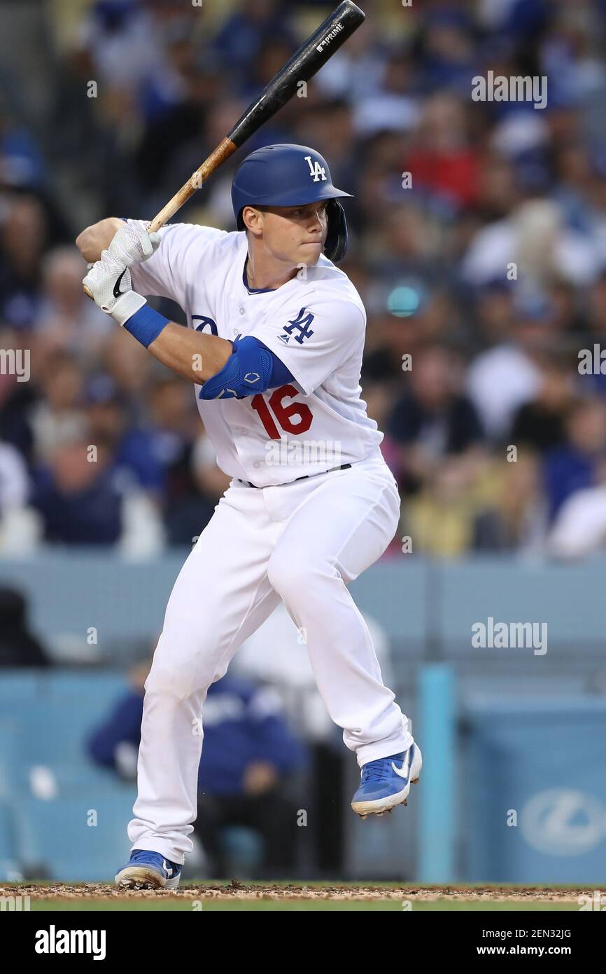 May 28, 2019: Los Angeles Dodgers catcher Will Smith (16) bats his his ...
