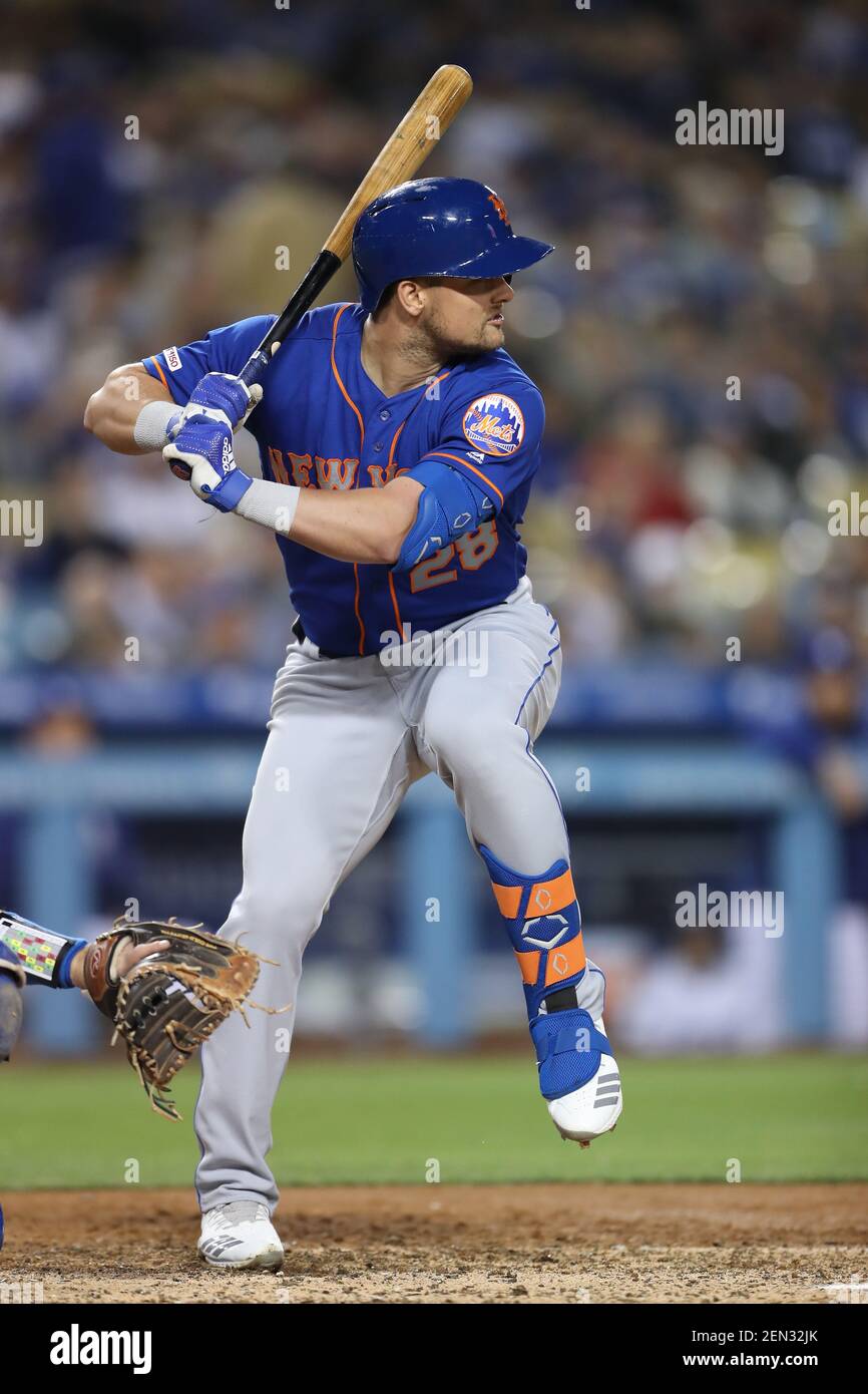 May 28, 2019: New York Mets third baseman J.D. Davis (28) bats for the ...