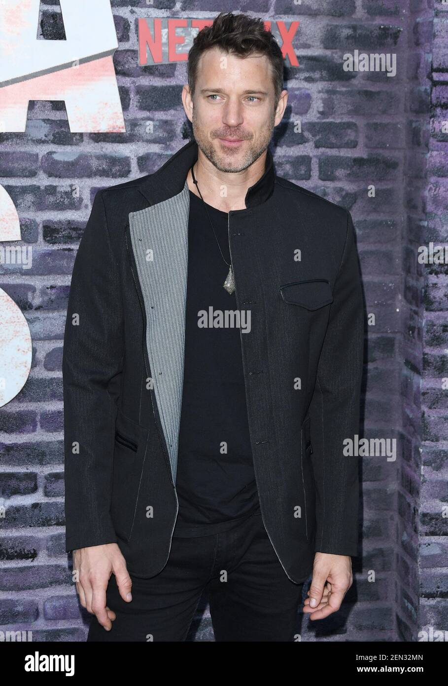 Wil Traval arrives at Marvel's "Jessica Jones" Season 3 Premiere held ...