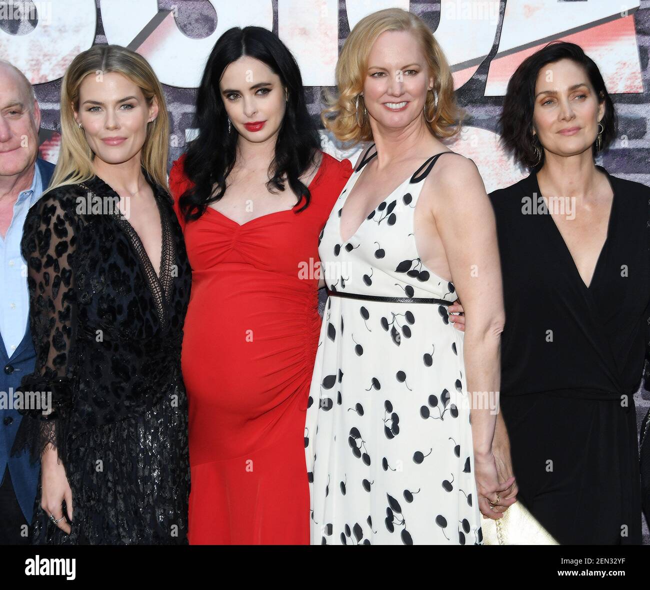 (L-R) "Jessica Jones" Cast & Crew - Rachael Taylor, Krysten Ritter ...