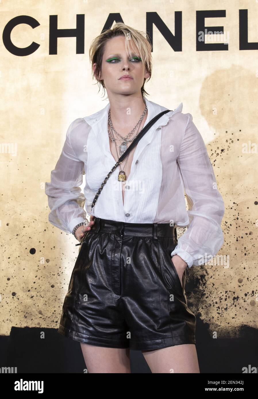 American actress and model Kristen Stewart, attends a photocall for the ...