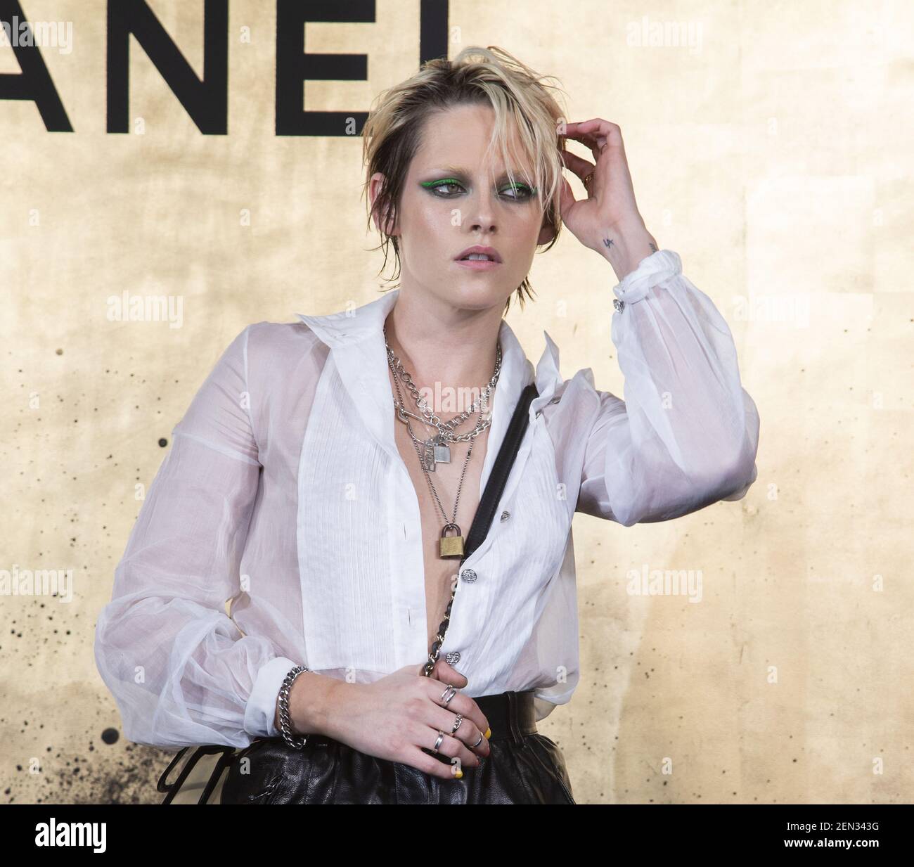 American actress and model Kristen Stewart, attends a photocall for the ...