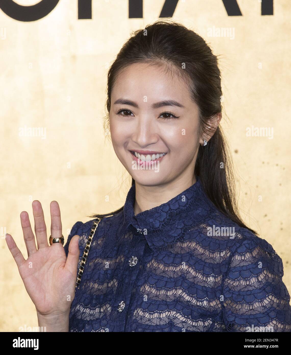 Taiwanese actress Ariel Lin, attends a photocall for the Fashion Brand ...