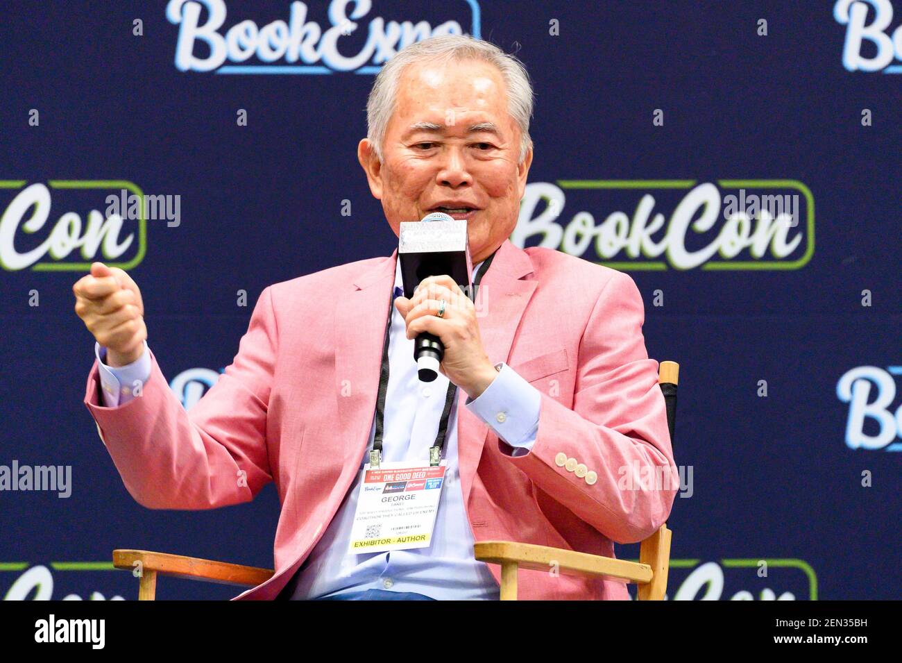 George Takei speaking about his new book "They Called Us Enemy" at ...