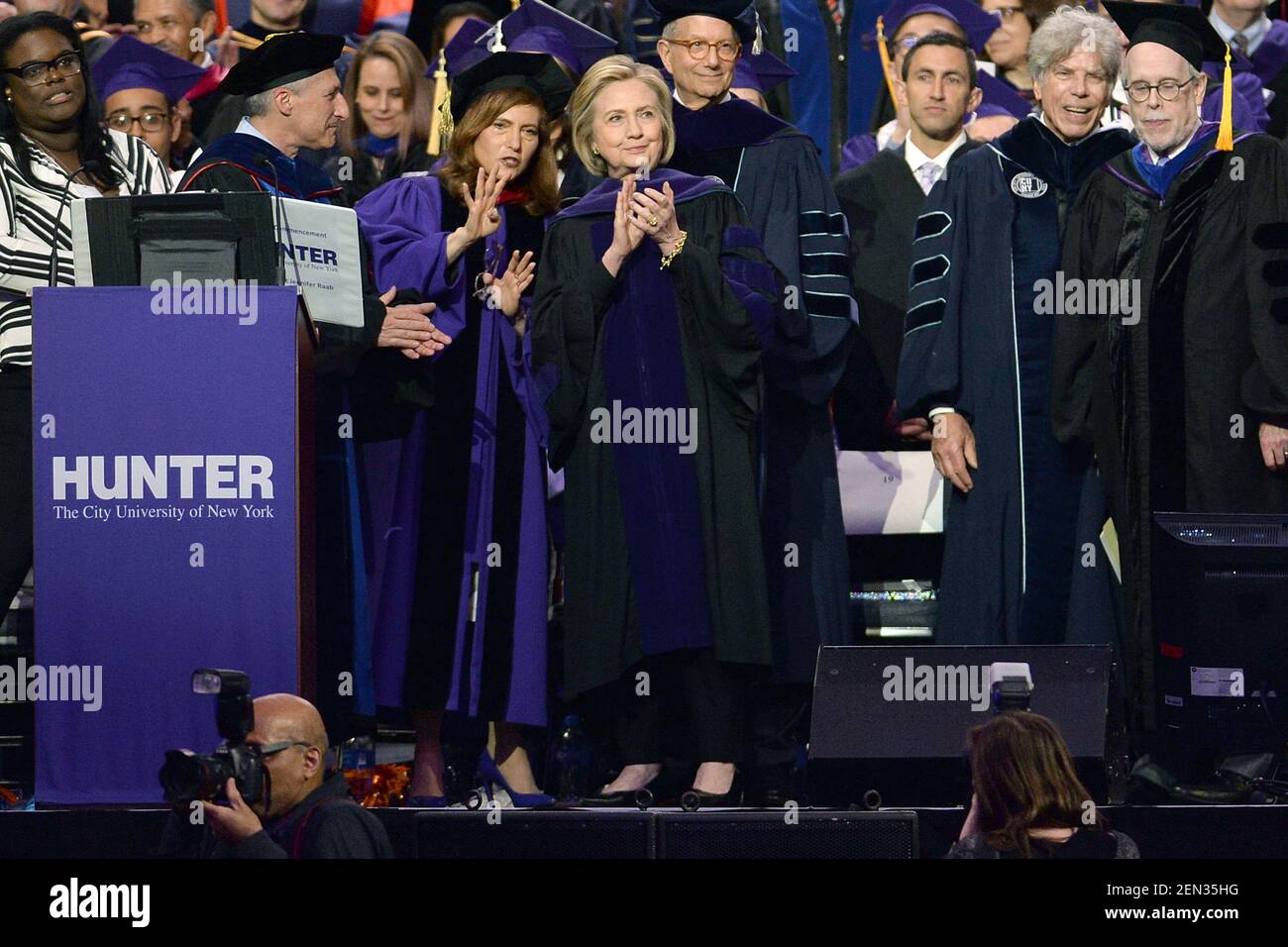 Former Secretary of State and First Lady Hillary Rodham Clinton (center ...