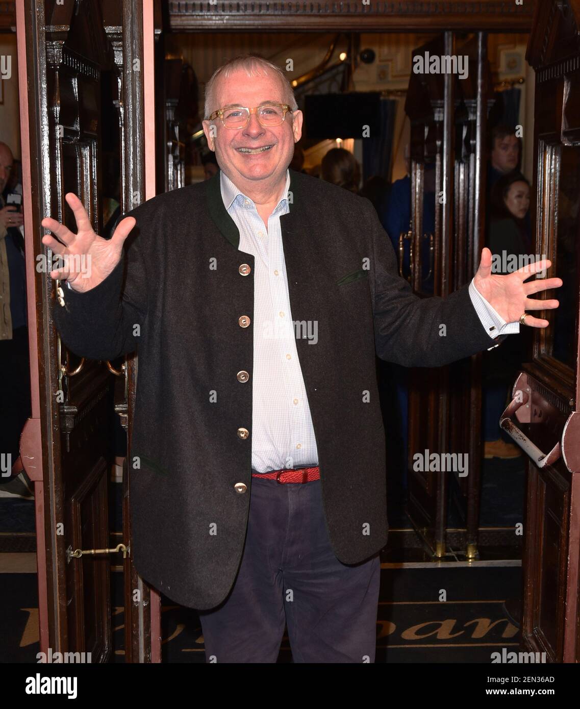 Christopher Biggins seen during The Starry Messenger' press night at ...