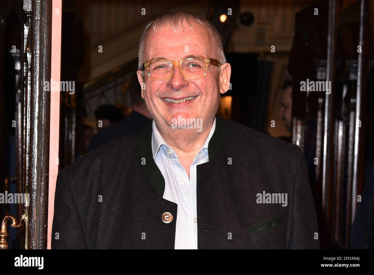 Christopher Biggins seen during The Starry Messenger' press night at ...