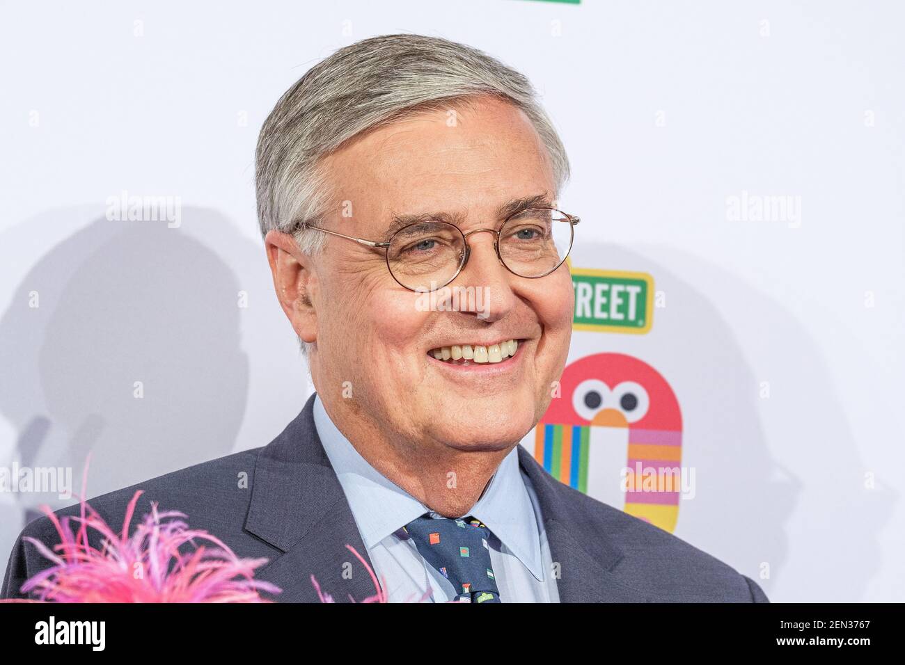 Jeffrey Dunn is seen during red carpet arrivals for the Sesame Workshop ...