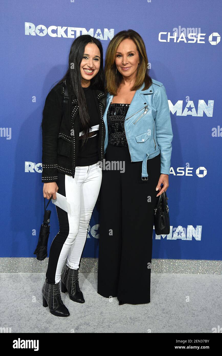 Jenna Ruggiero and Rosanna Scotto attends the "ROCKETMAN" New York ...