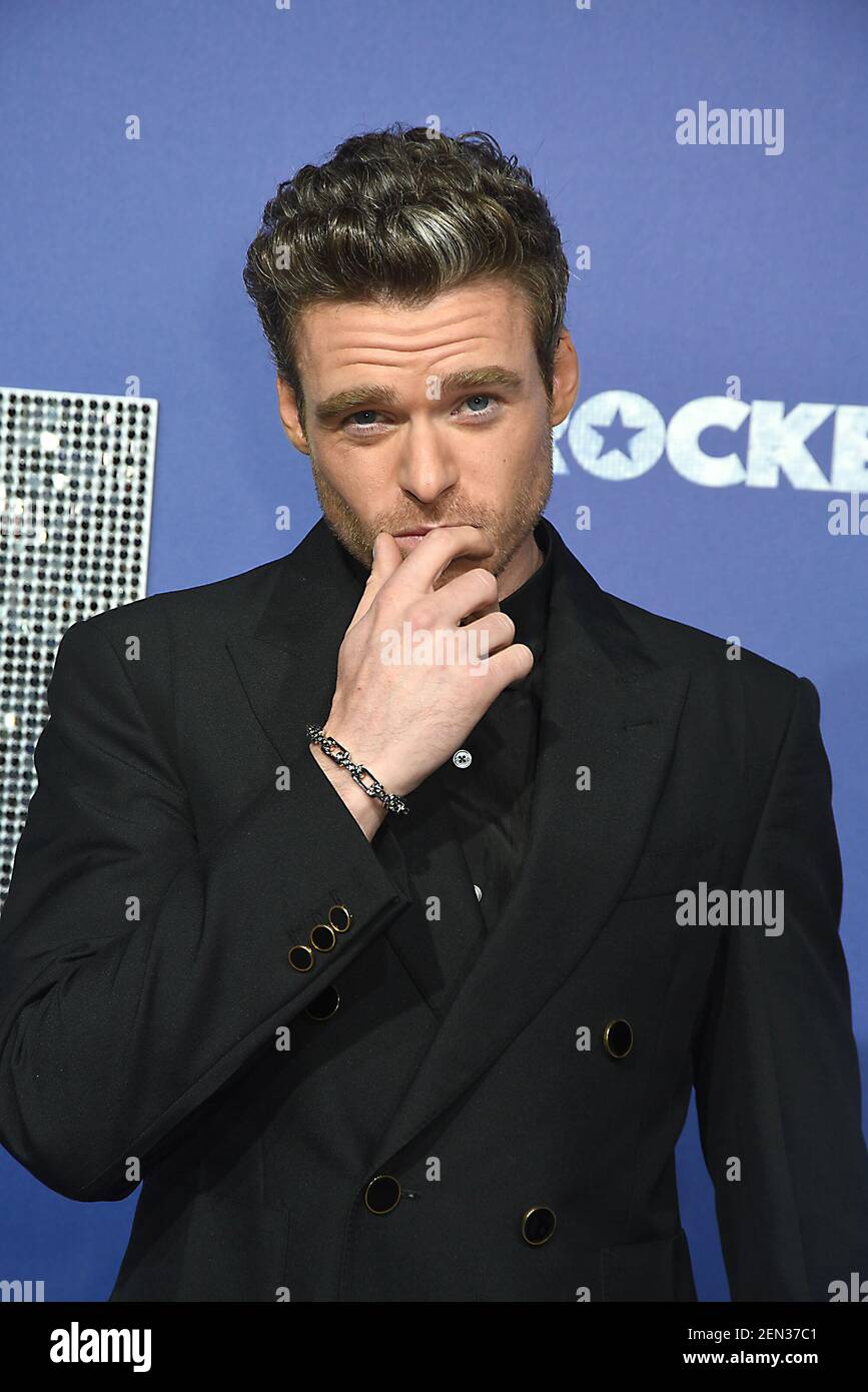 actor Richard Madden attends the "ROCKETMAN" New York Premiere on May ...