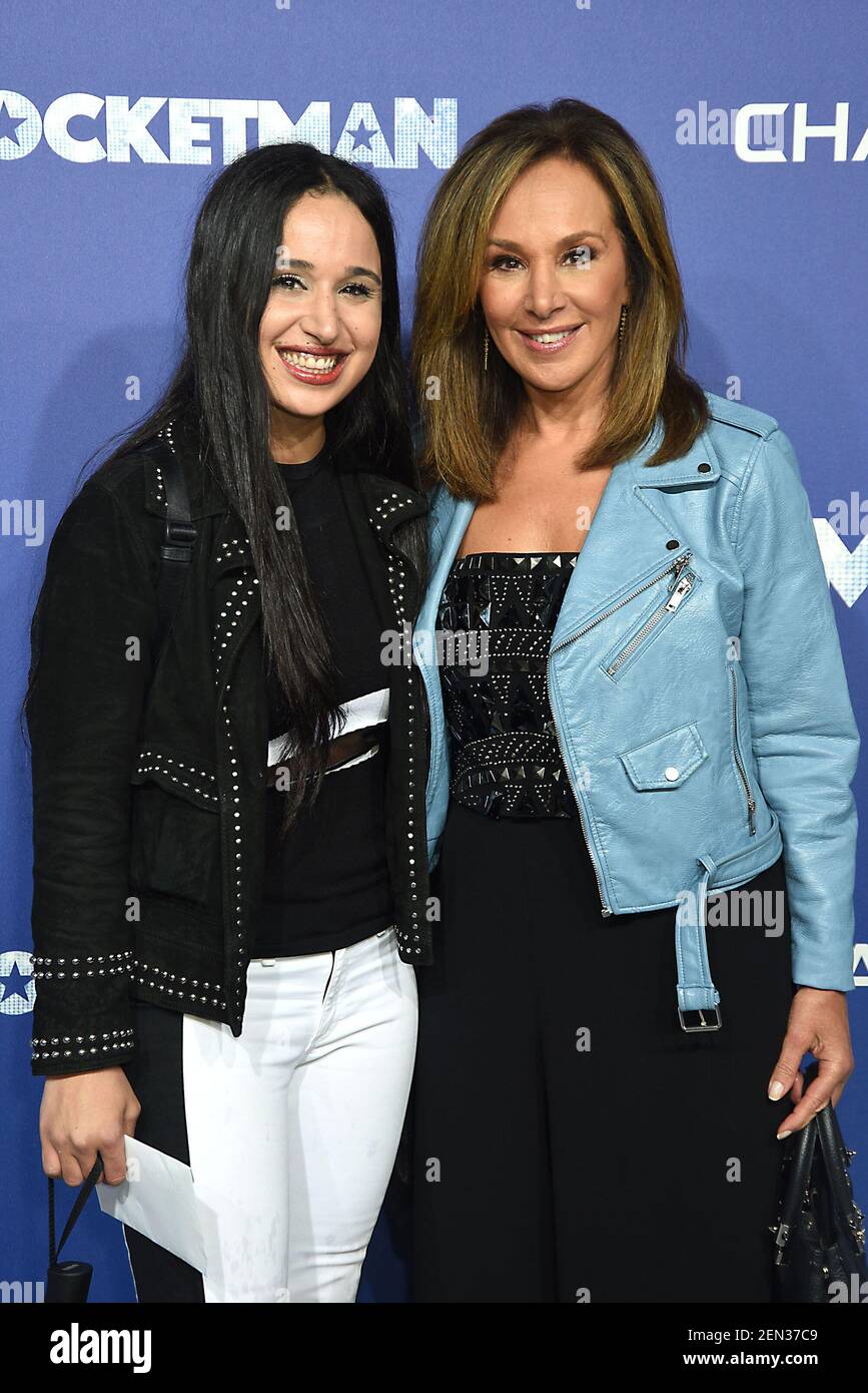 Jenna Ruggiero and Rosanna Scotto attends the "ROCKETMAN" New York ...