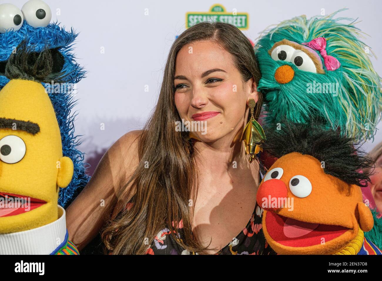 Suki Lopez is seen during red carpet arrivals for the Sesame Workshop ...