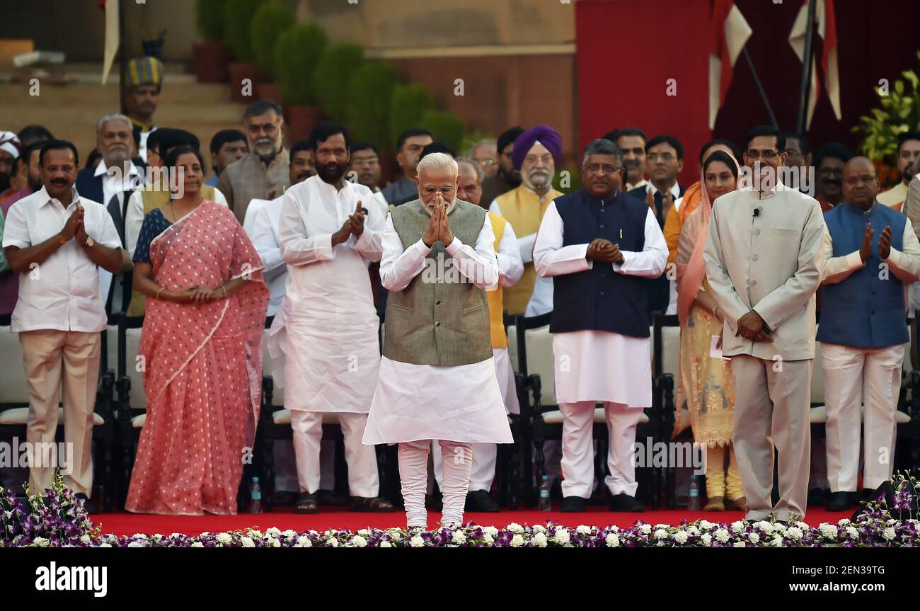 NEW DELHI, INDIA - MAY 30: Prime Minister Narendra Modi seen before ...