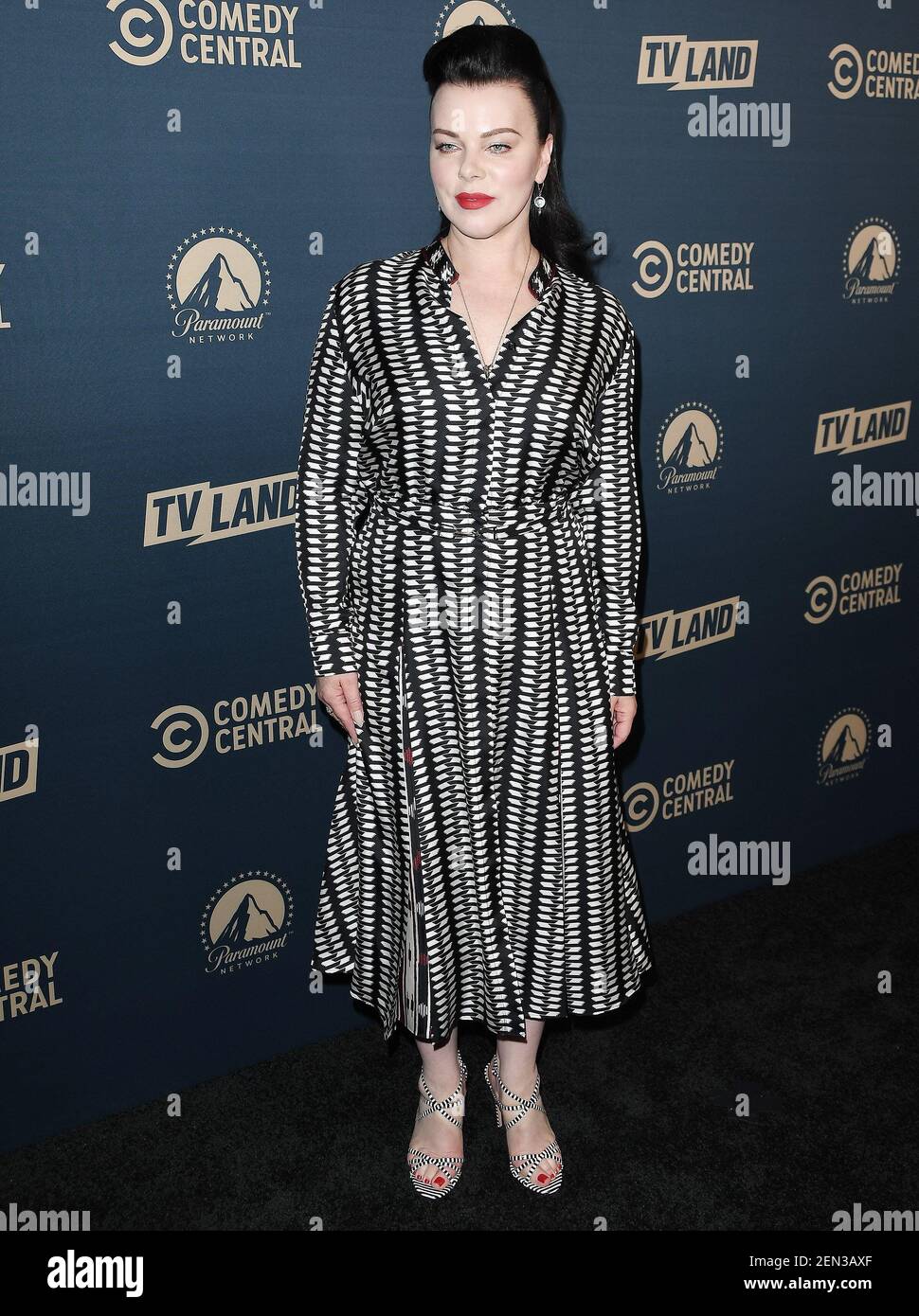 Debi Mazur at the Comedy Central, Paramount Network, TV Land Press Day ...