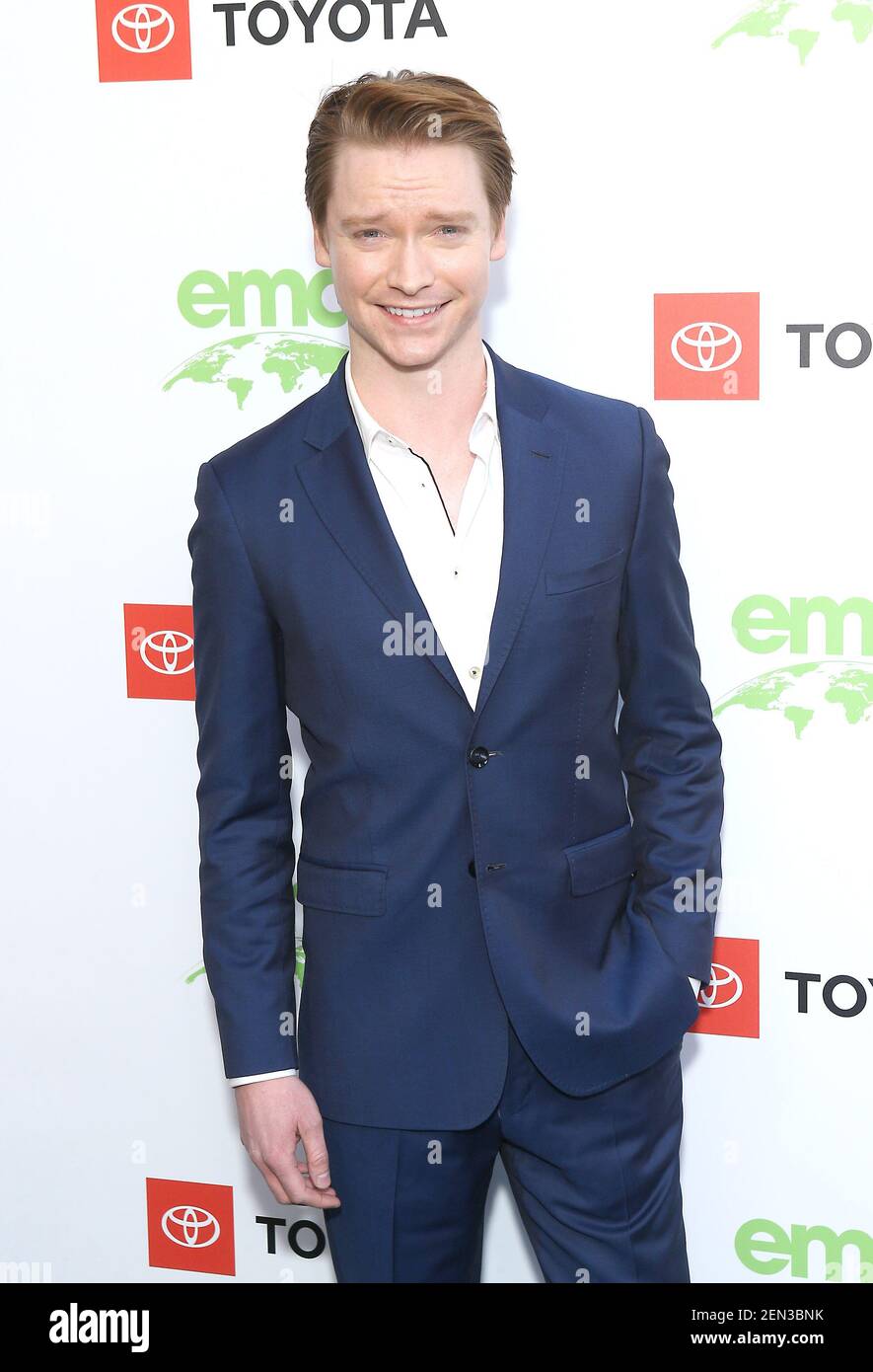 Calum Worthy arrives to The 29th Annual Environmental Media Awards held ...