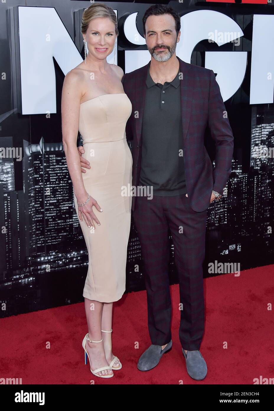 LOS ANGELES, CALIFORNIA, USA - MAY 30: Elspeth Keller and Reid Scott ...