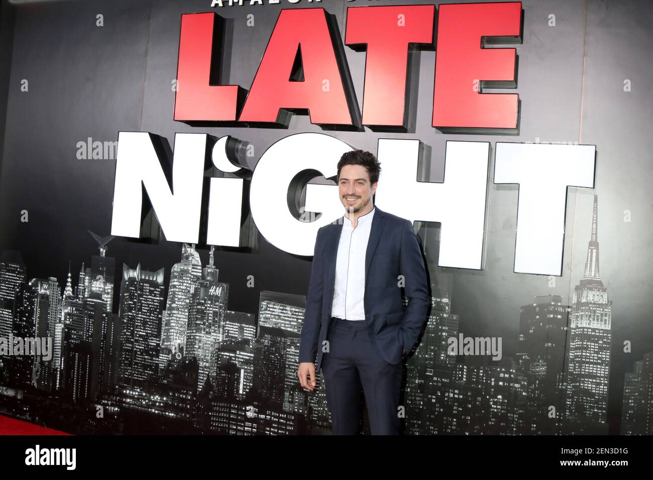 Ben Feldman at the "Late Night" Premiere at the Orpheum Theatre on May ...