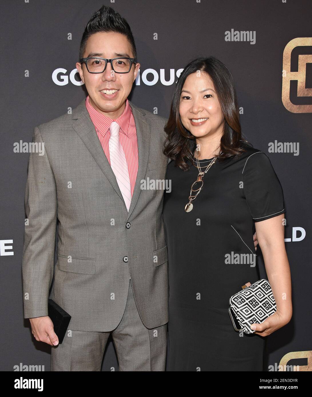 (L-R) Director of Visual Development of Marvel Studios, Andy Park and ...