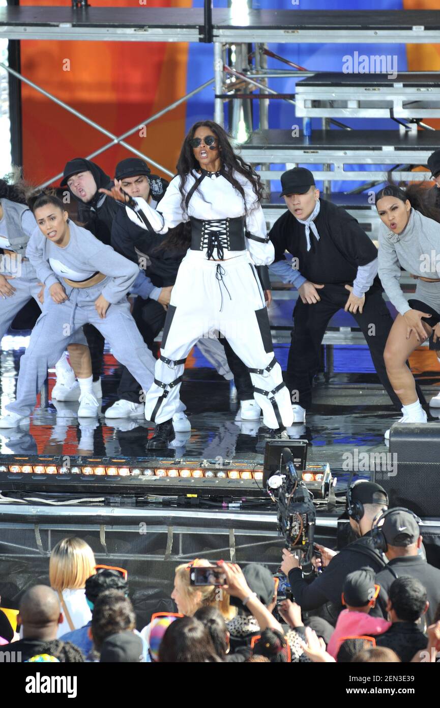Ciara performs on ABC Good Morning America Summer Concert Series at ...