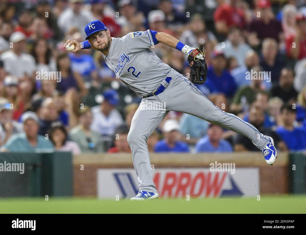 May 30, 2019: Kansas City Royals third baseman Chris Owings #2 makes an ...