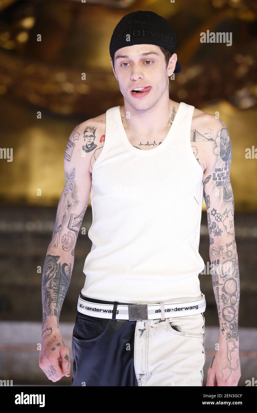 Pete Davidson walks in American designer Alexander Wang's Spring/Summer ...