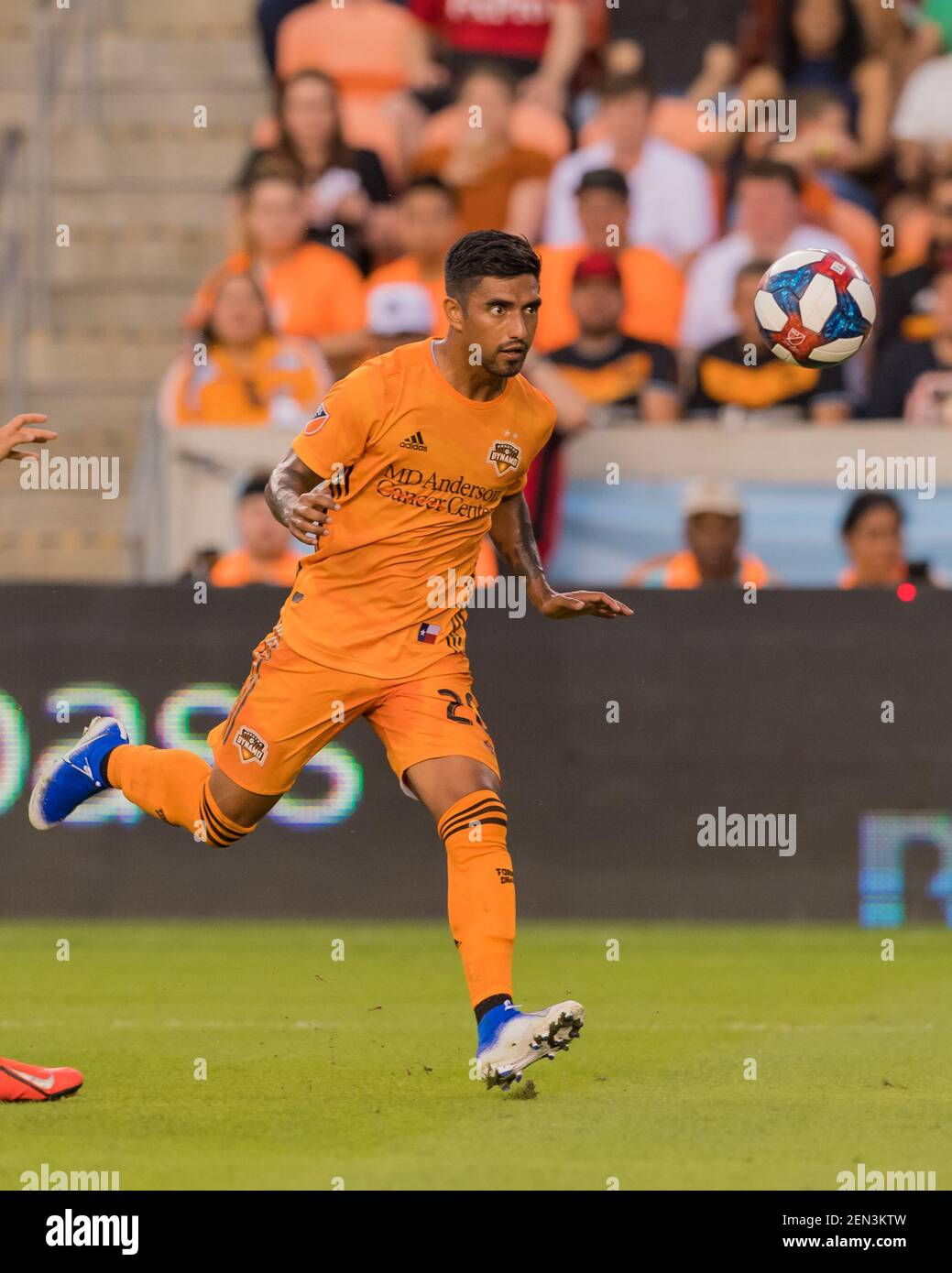 June 01, 2019 Houston Dynamo defender A. J. DeLaGarza (20) during a ...