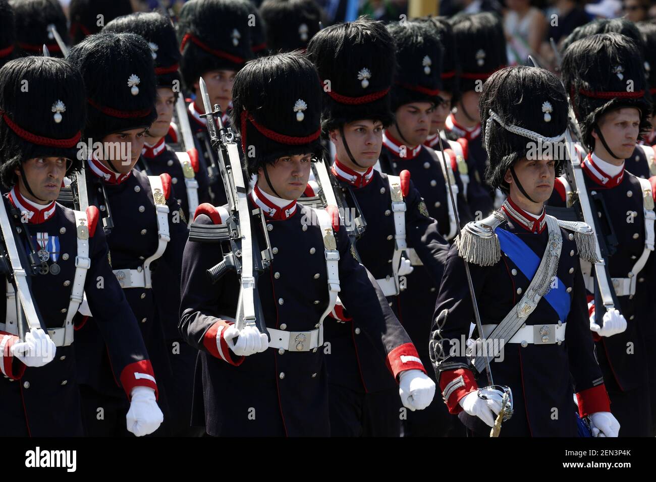 Carabinieri Rome June 2nd 2019. Annual military parade of 2nd of June ...