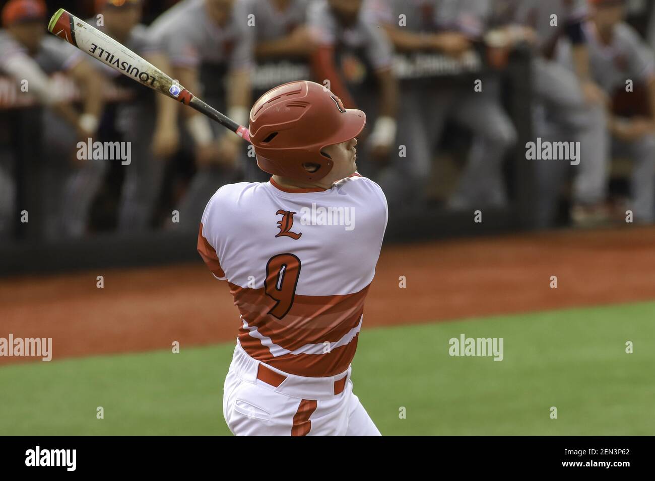 May 31, 2019: Louisville's Scott Ota watches his home run leave the ...