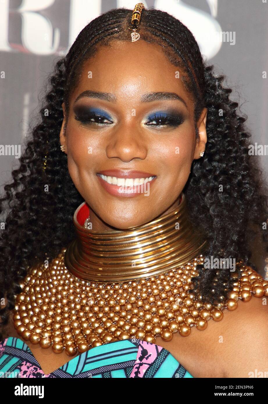 Rachel Adedeji arrives on the red carpet during The British Soap Awards ...