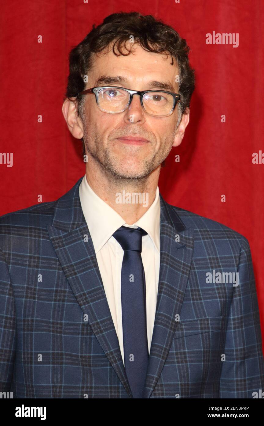 Mark Charnock arrives on the red carpet during The British Soap Awards ...