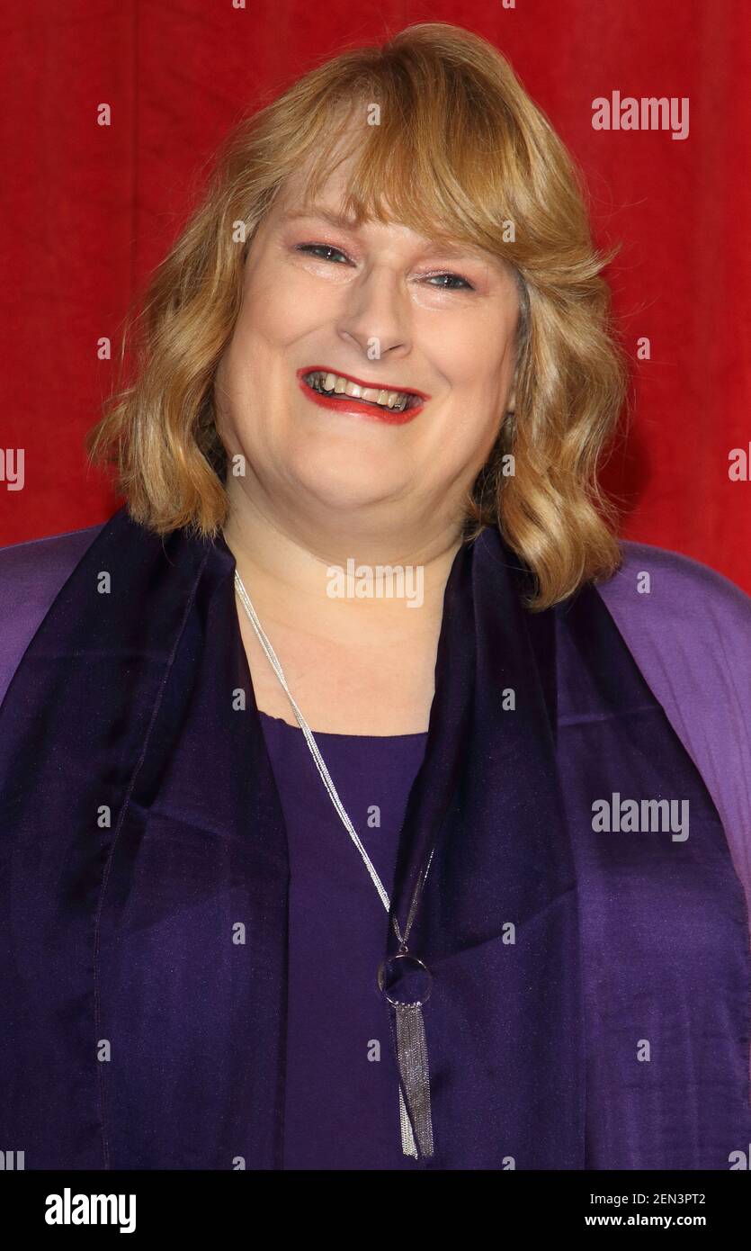 Annie Wallace arrives on the red carpet during The British Soap Awards ...