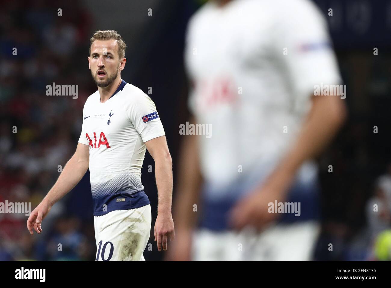 Harry Kane of Tottenham looks on Madrid 01-06-2019 Estadio Wanda ...