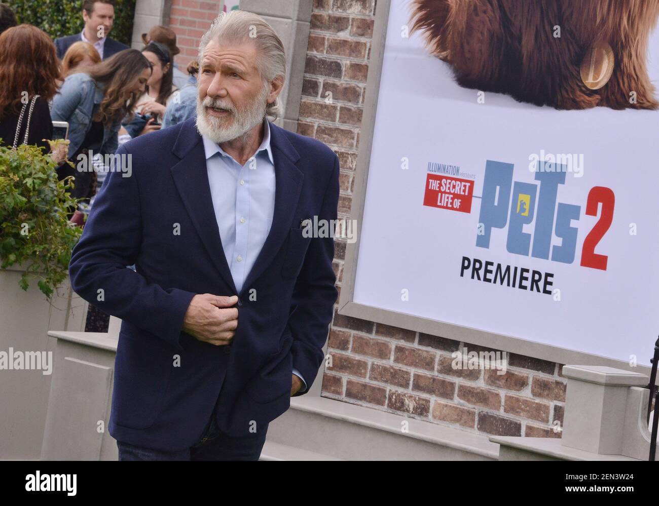 Harrison Ford arrives at the Universal Pictures THE SECRET LIFE OF PETS ...