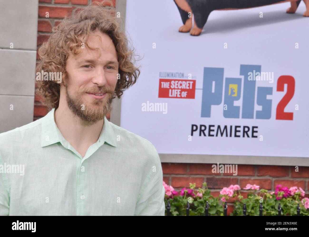 Jonathan Del Val arrives at the Universal Pictures THE SECRET LIFE OF ...