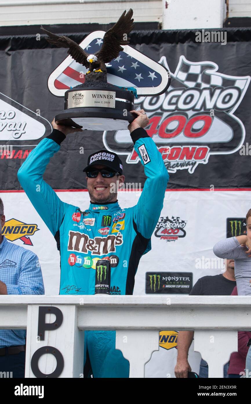 Kyle busch trophy hi-res stock photography and images - Alamy