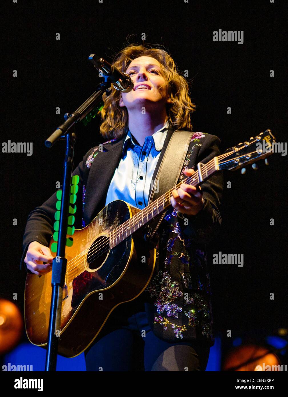 Singer Brandi Carlile performs to a sold out crowd during her Echos ...