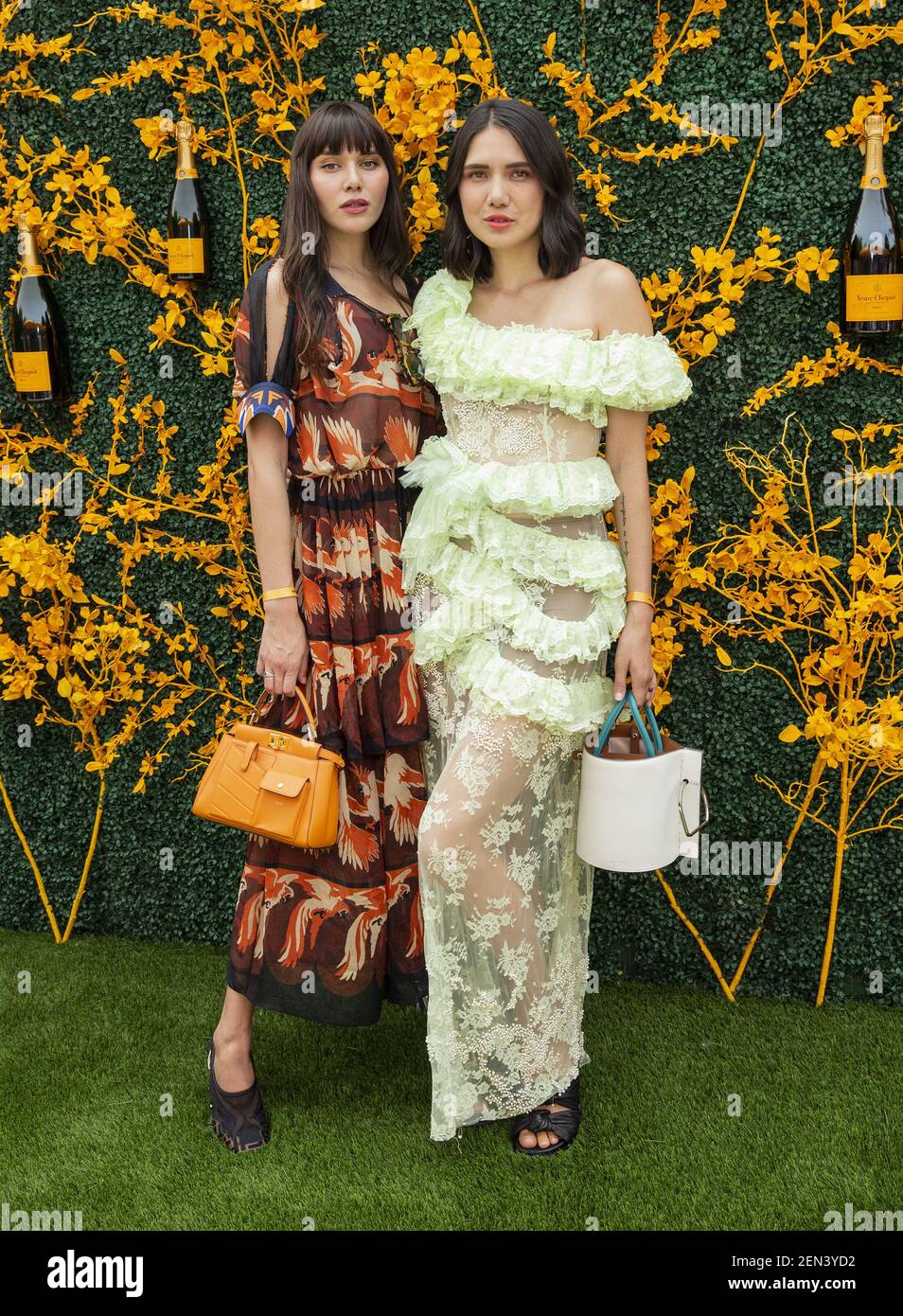 Natalie Lim Suarez and Dylana Lim Suarez attends 12th Annual Veuve ...