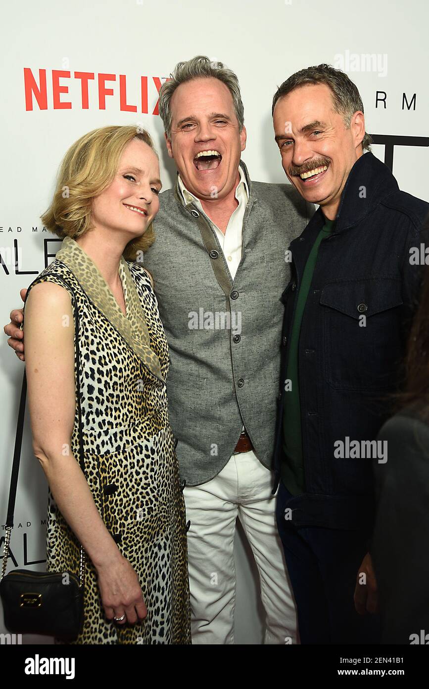 actors Barbara Garrick, Michael Park & Murray Bartlett, all ex soap ...