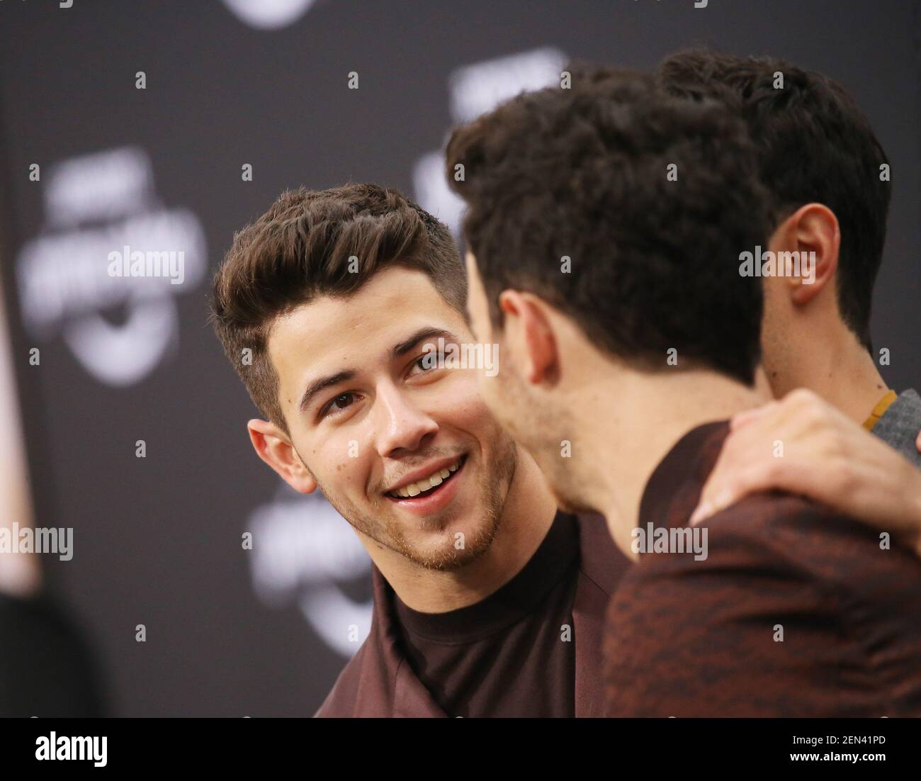 Nick Jonas arrives to the World premiere of Jonas Brothers Chasing ...