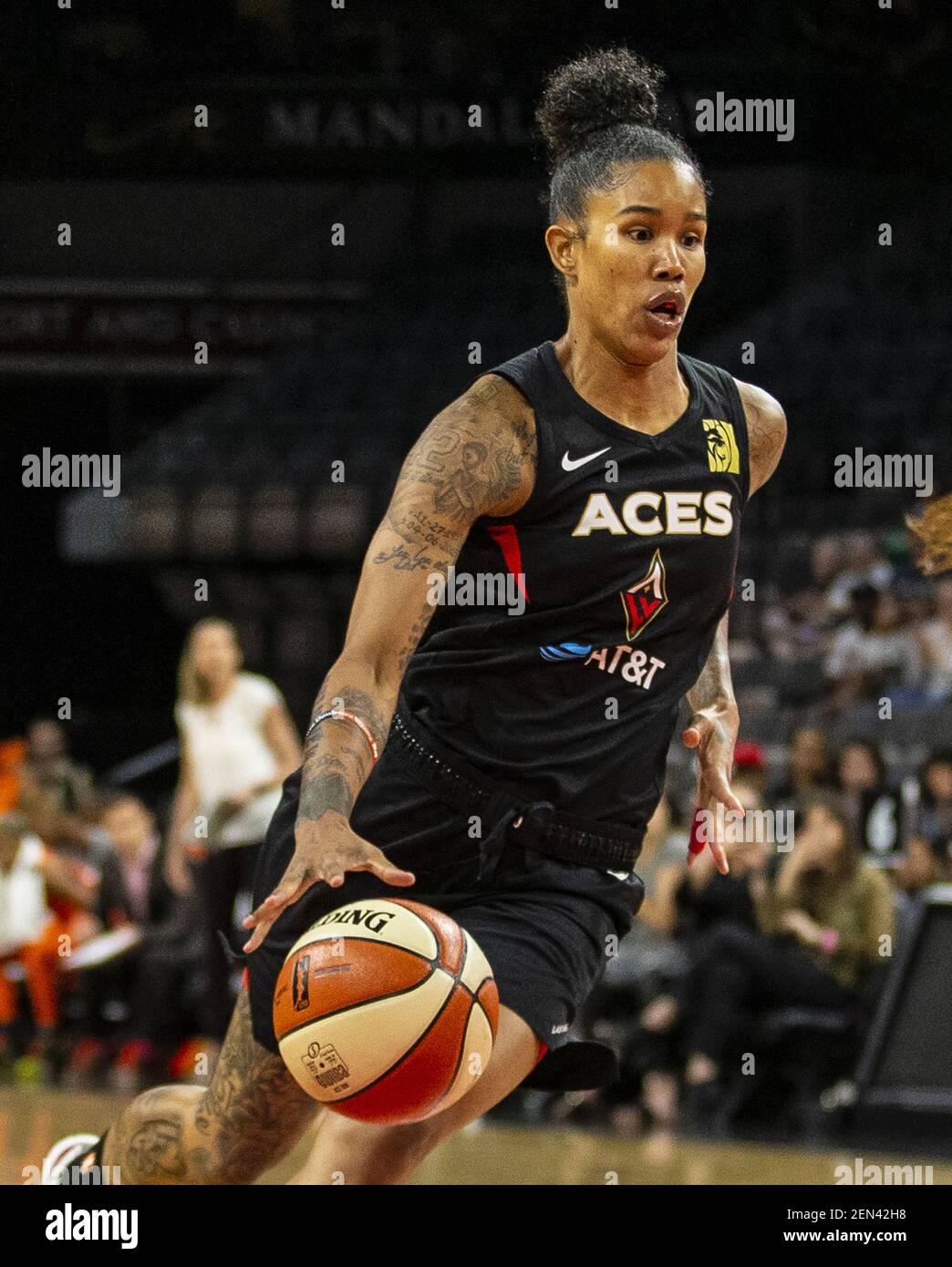 June 02, 2019 Las Vegas, NV U.S.A.: Las Vegas forward Tamera Young (1 ...