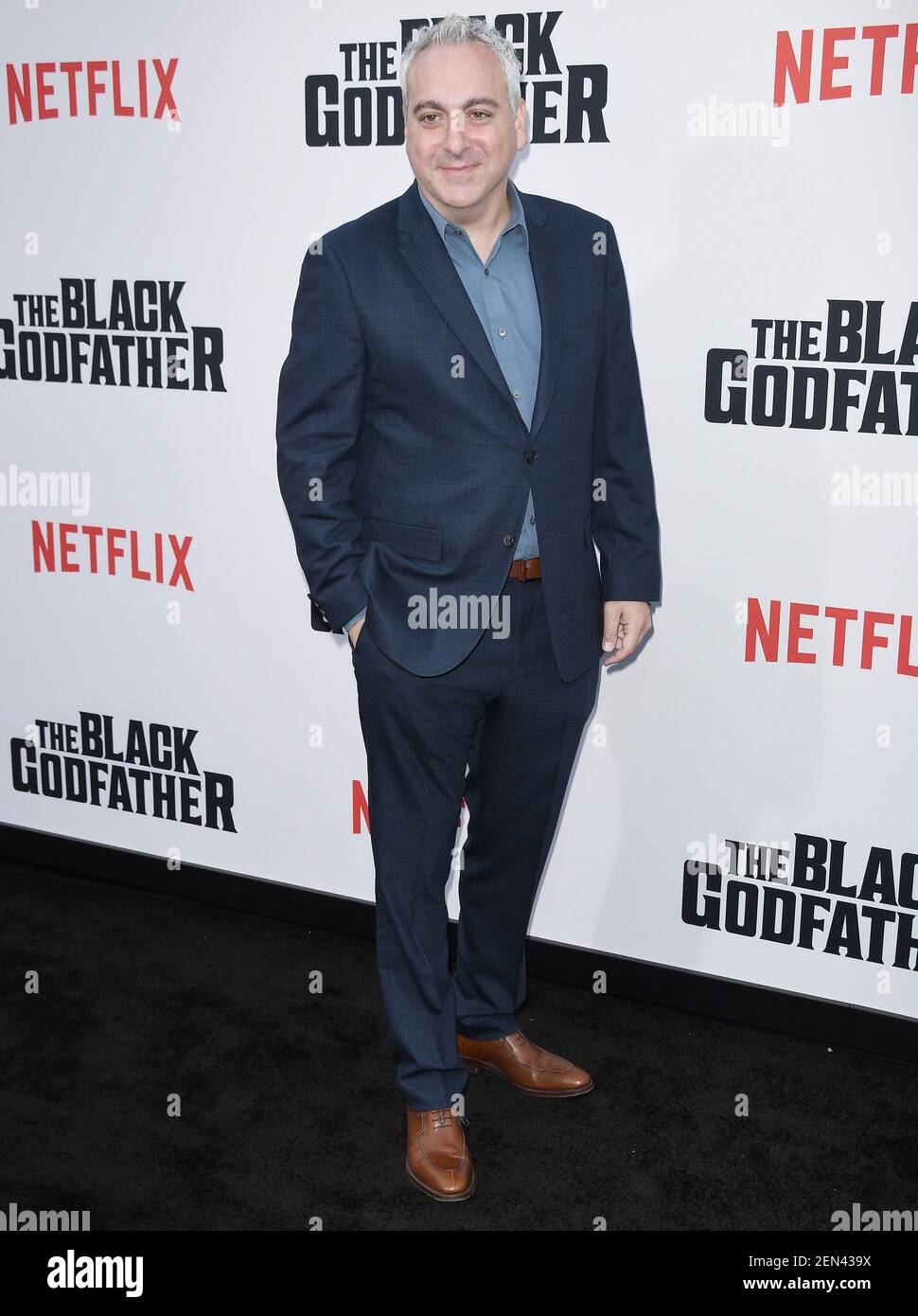 Andrew Fried arrives at THE BLACK GODFATHER World Premiere held at the ...