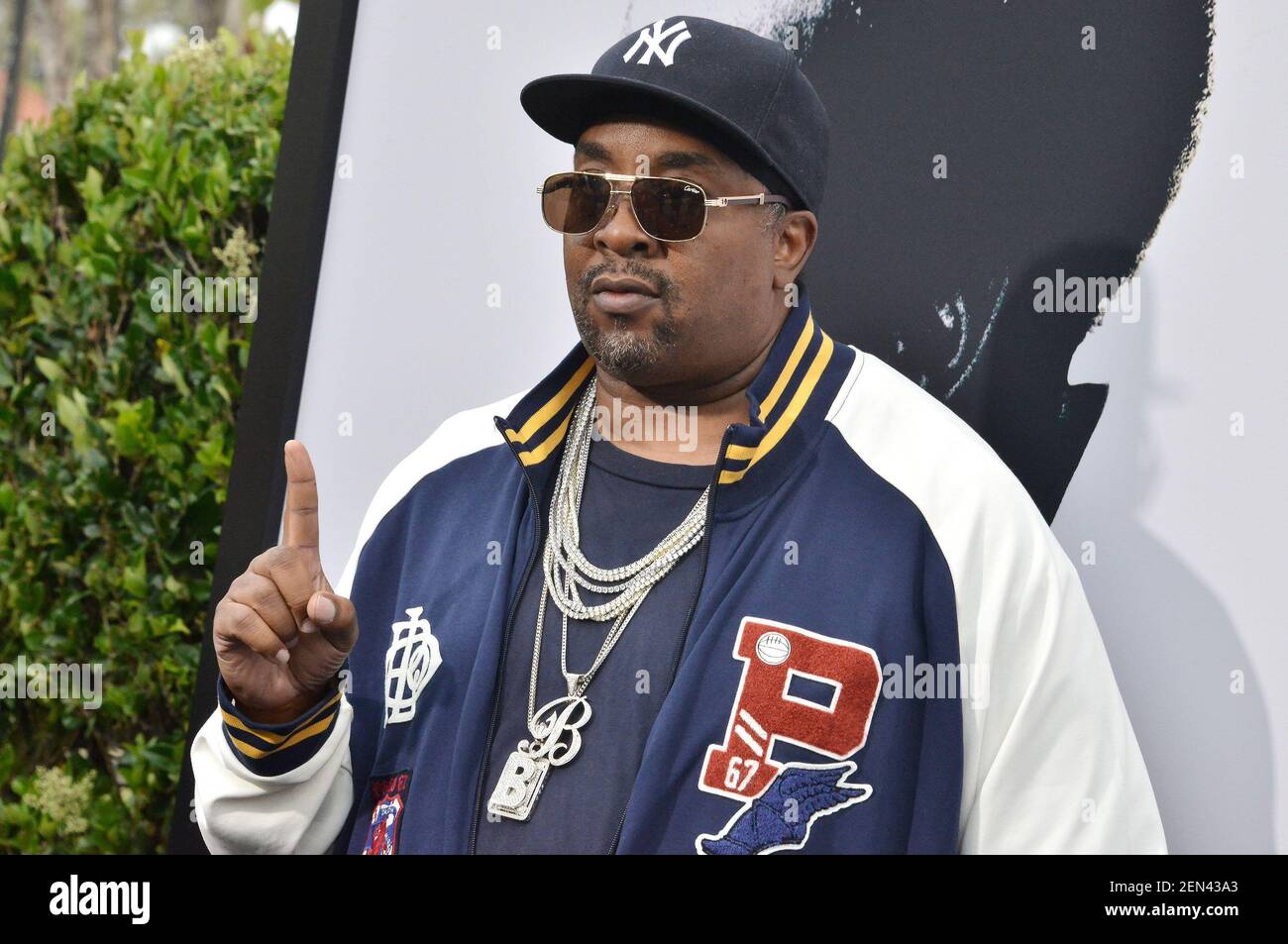 Eric B. arrives at THE BLACK GODFATHER World Premiere held at the ...