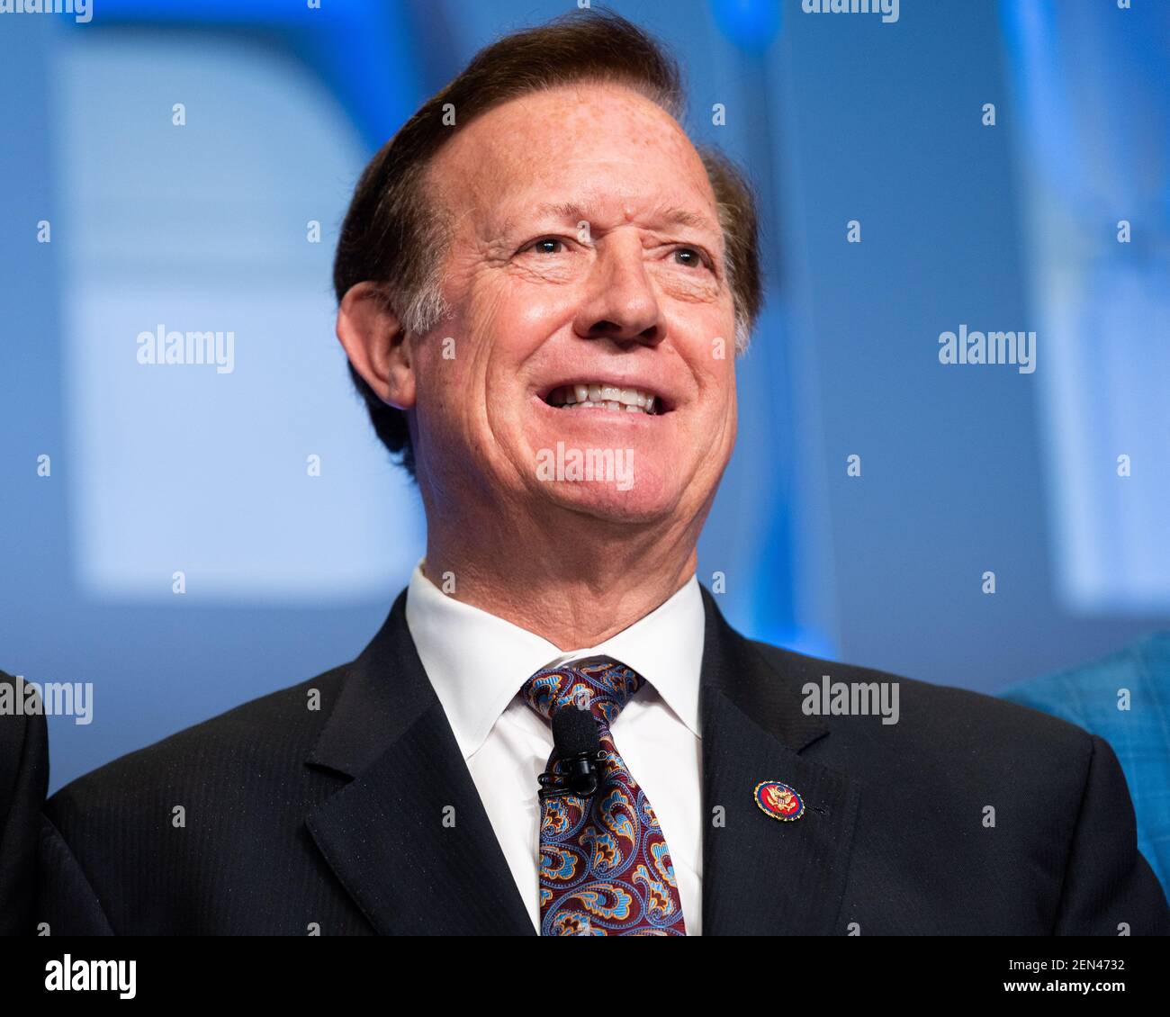 U.S. Representative Randy Weber (R-TX) speaking at the Anti-Defamation ...