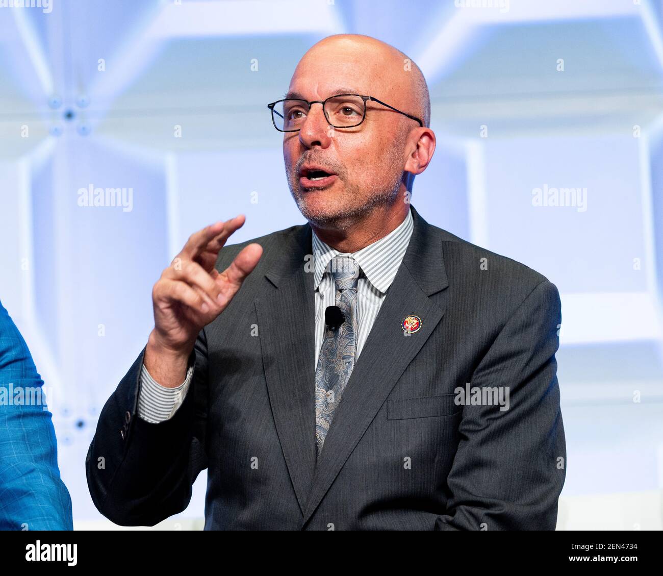 U.S. Representative Ted Deutch (D-FL) speaking at the Anti-Defamation ...